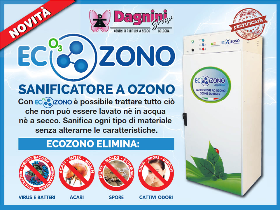 SANIFICARE A OZONO - Lavasecco Dagnini
